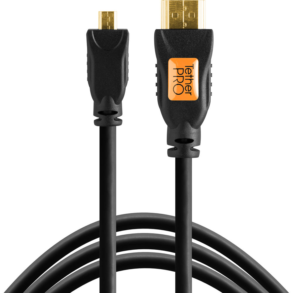 Tether Tools TPHDDA10 TetherPro Micro-HDMI to HDMI Cable 3m