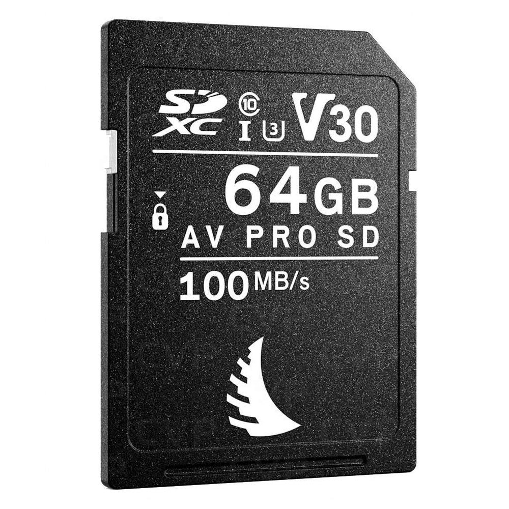 Angelbird 64GB AV Pro V30 UHS-I SDXC Memory Card